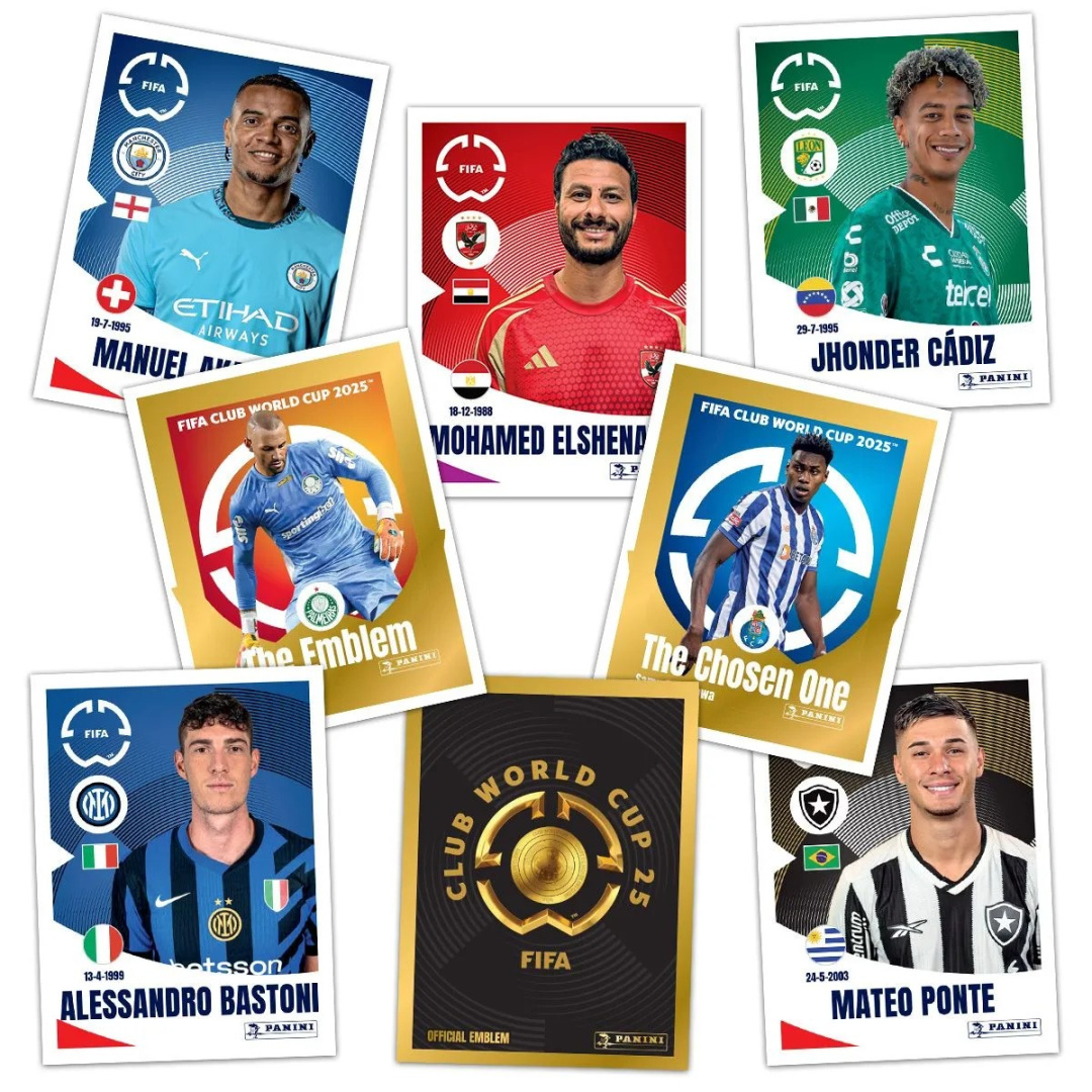 Mini Puszka Naklejki FIFA Club World Cup 2025 | karteina.pl